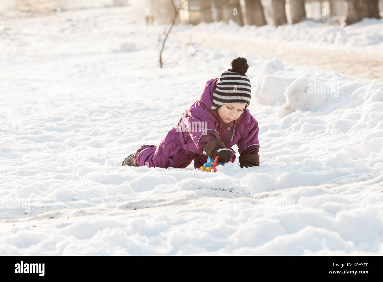Little snow plow hi-res stock photography and images - Alamy
