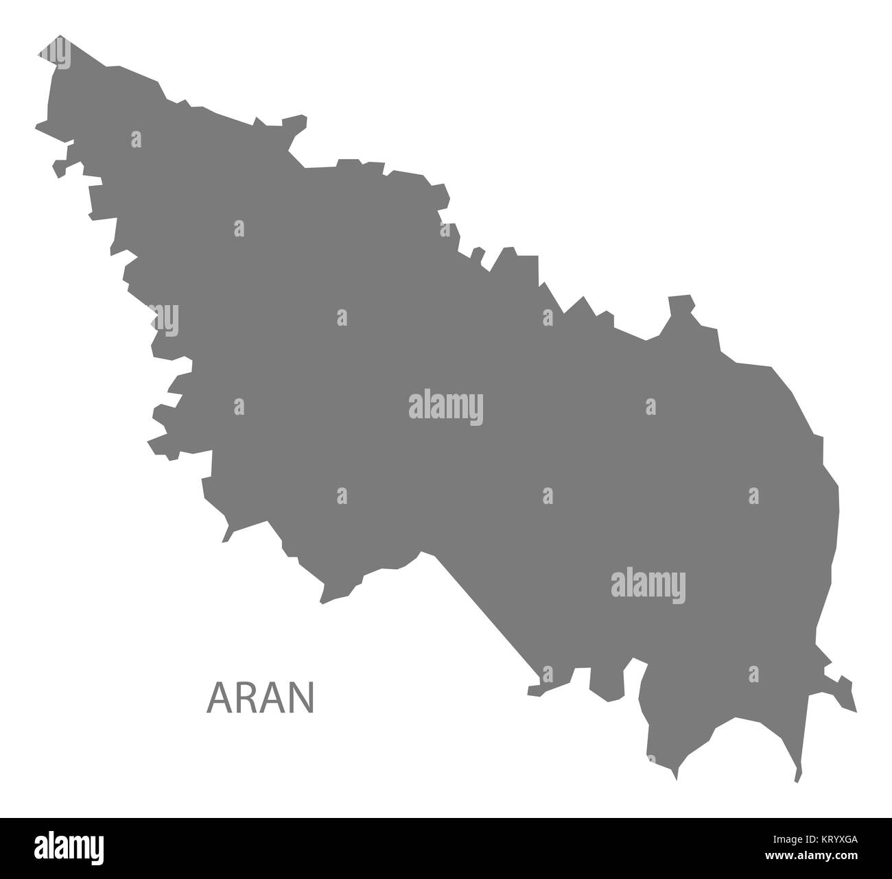Shape aran region azerbaijan Black and White Stock Photos & Images - Alamy