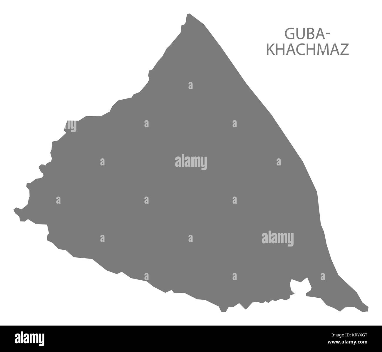 Guba khachmaz azerbaijan region map hi-res stock photography and images ...