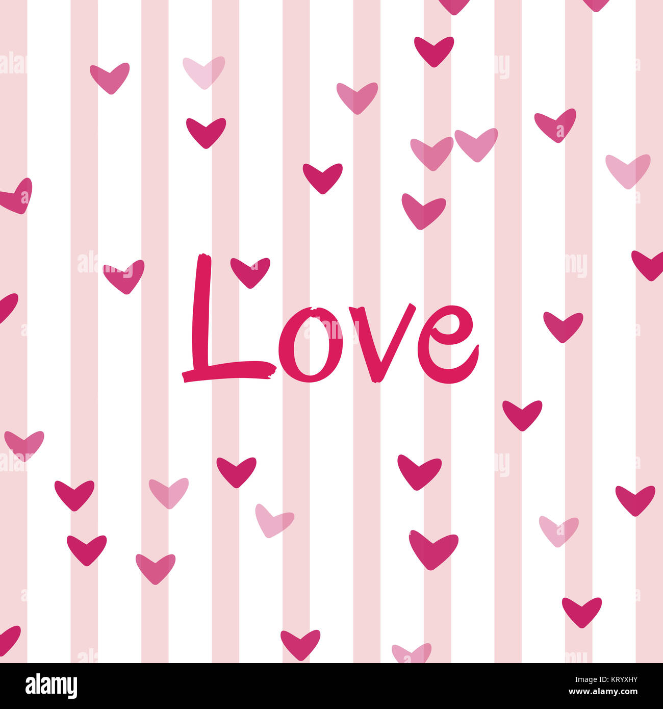 Love concept of hearts Stock Photo - Alamy