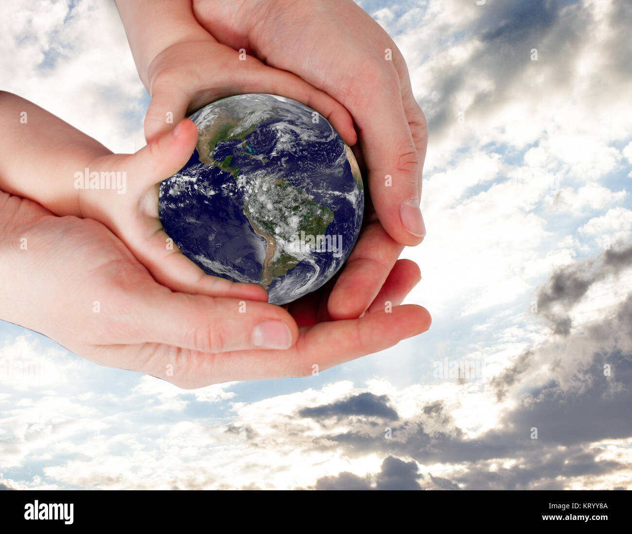 Protect earth, our planet Stock Photo - Alamy