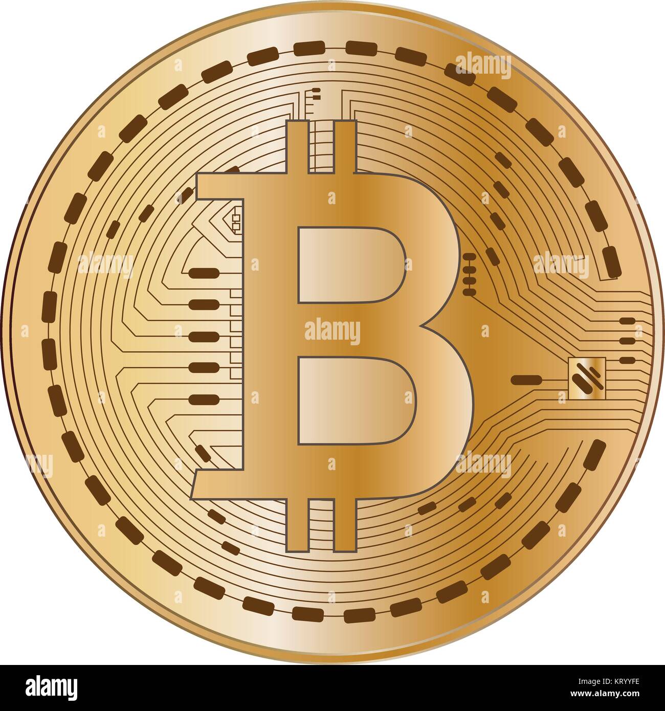 bitcoin vector graphic Stock Vector Image & Art - Alamy