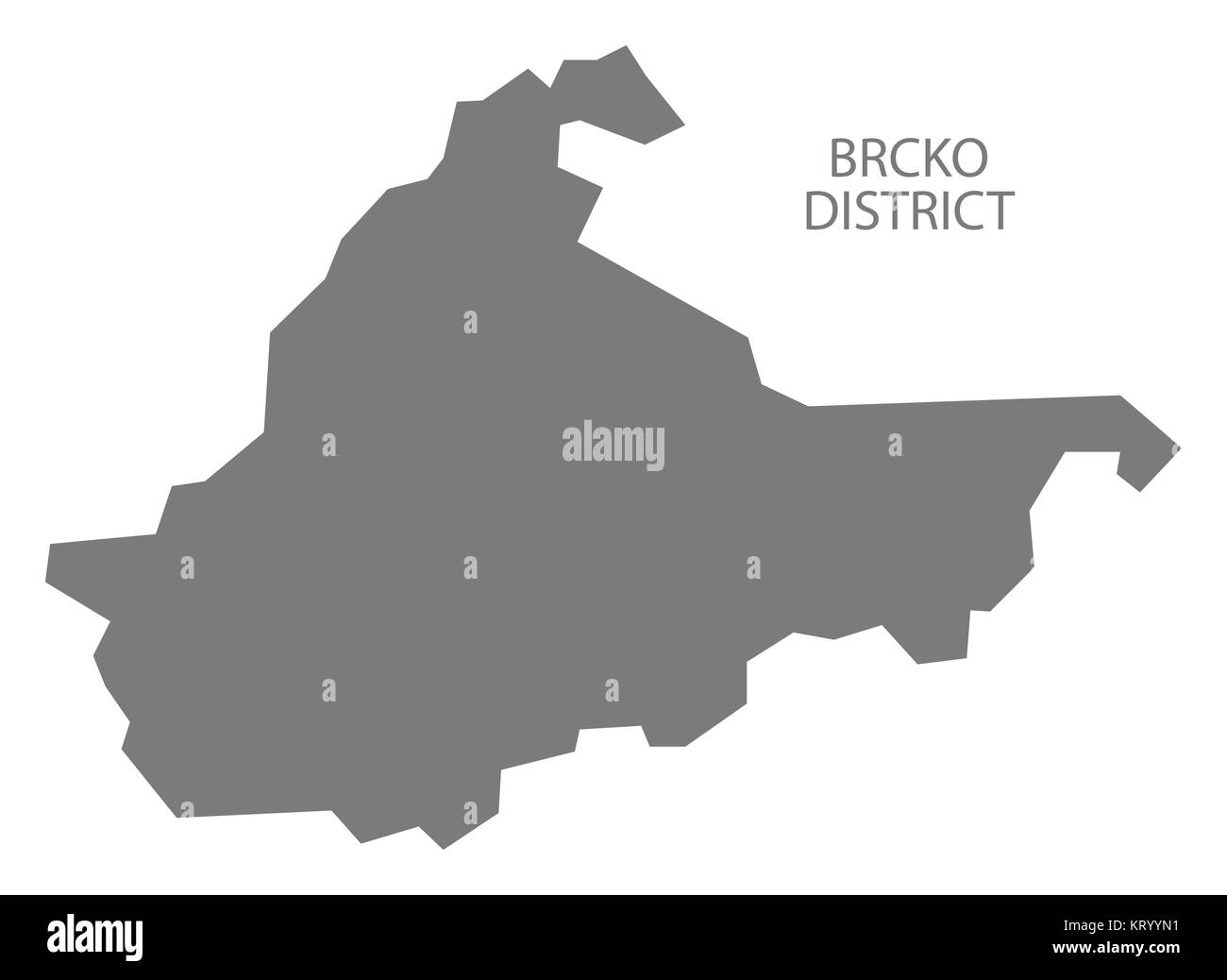 Brcko bosnia map hi-res stock photography and images - Alamy