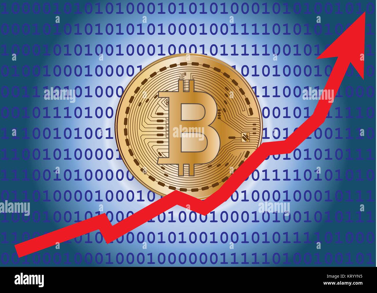 bitcoin vector graphic Stock Vector Image & Art - Alamy