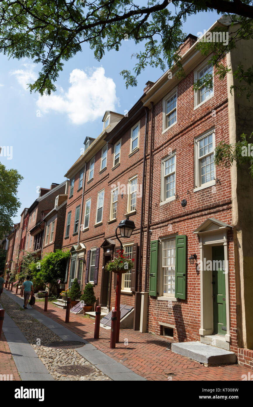 Philadelphia historic houses hi-res stock photography and images - Alamy