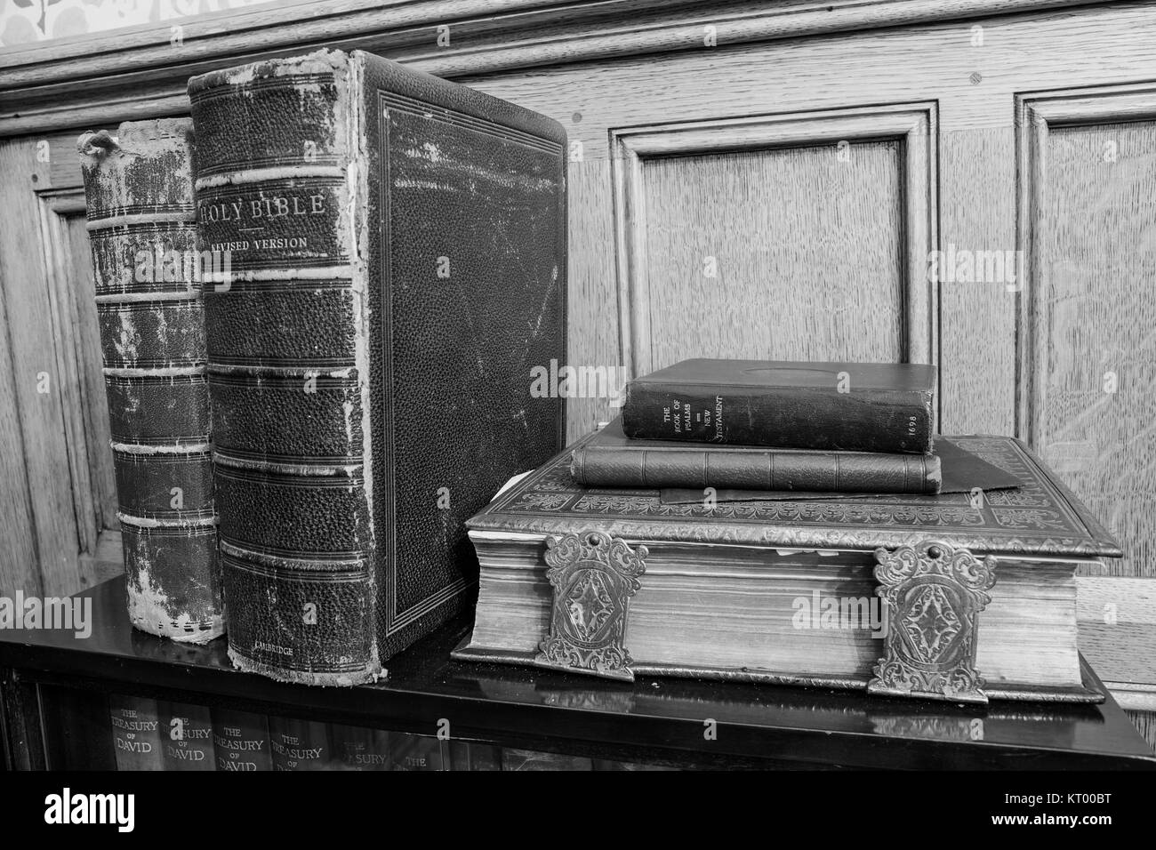 Wooden church ceiling Black and White Stock Photos & Images - Alamy