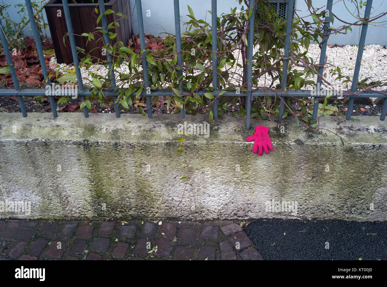 Dropped glove hi-res stock photography and images - Alamy