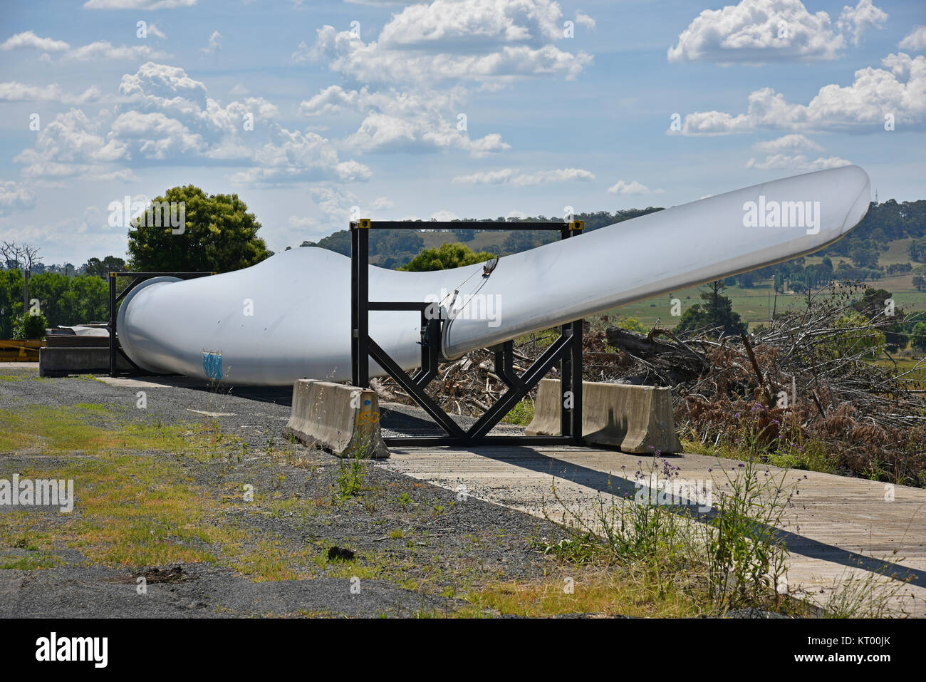 Wind turbine blade repair High Resolution Stock Photography and Images ...