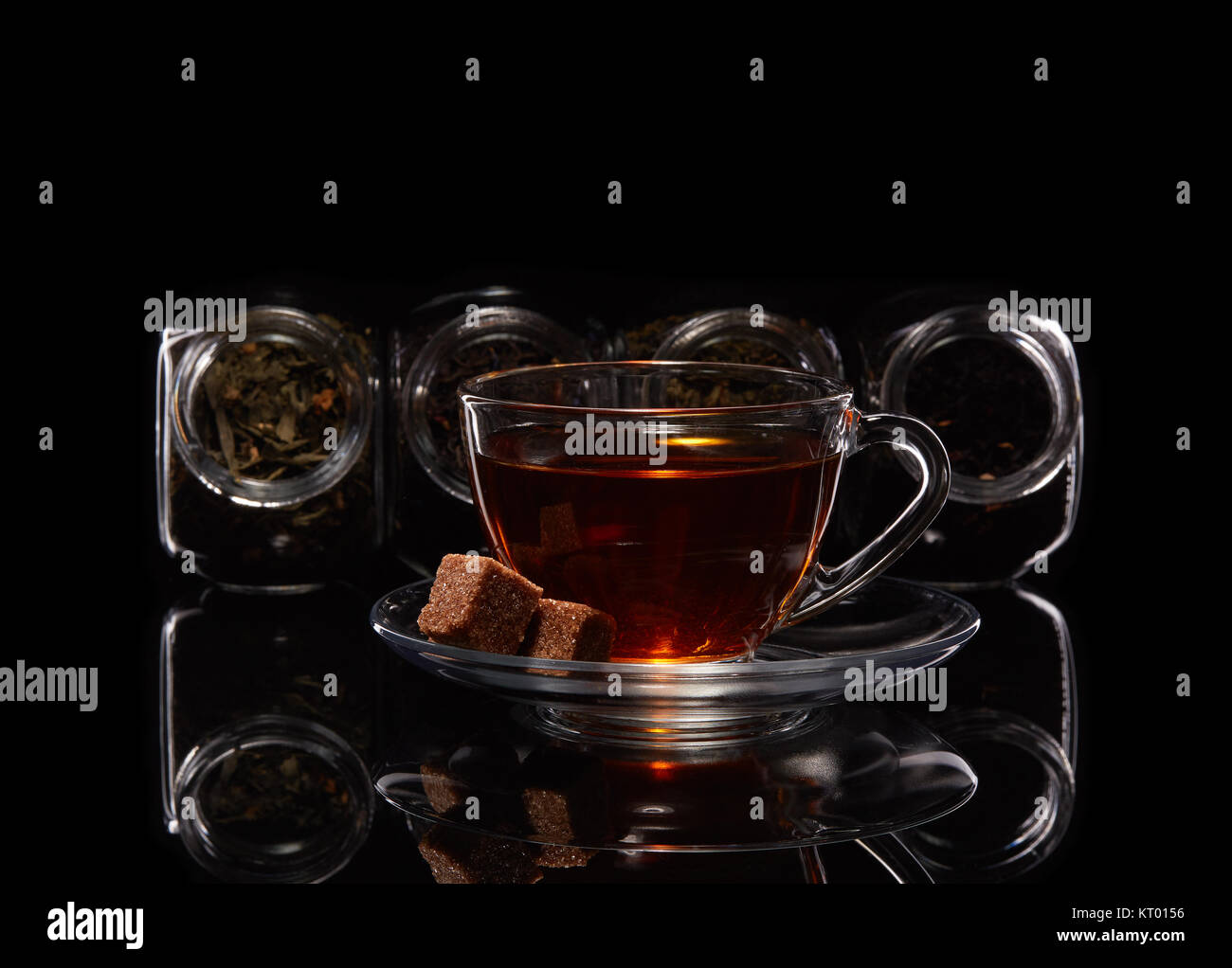 Assortment of dry tea Stock Photo - Alamy