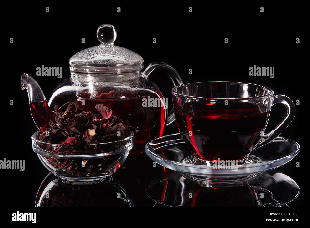 Hibiscus, herbal tea Stock Photo - Alamy