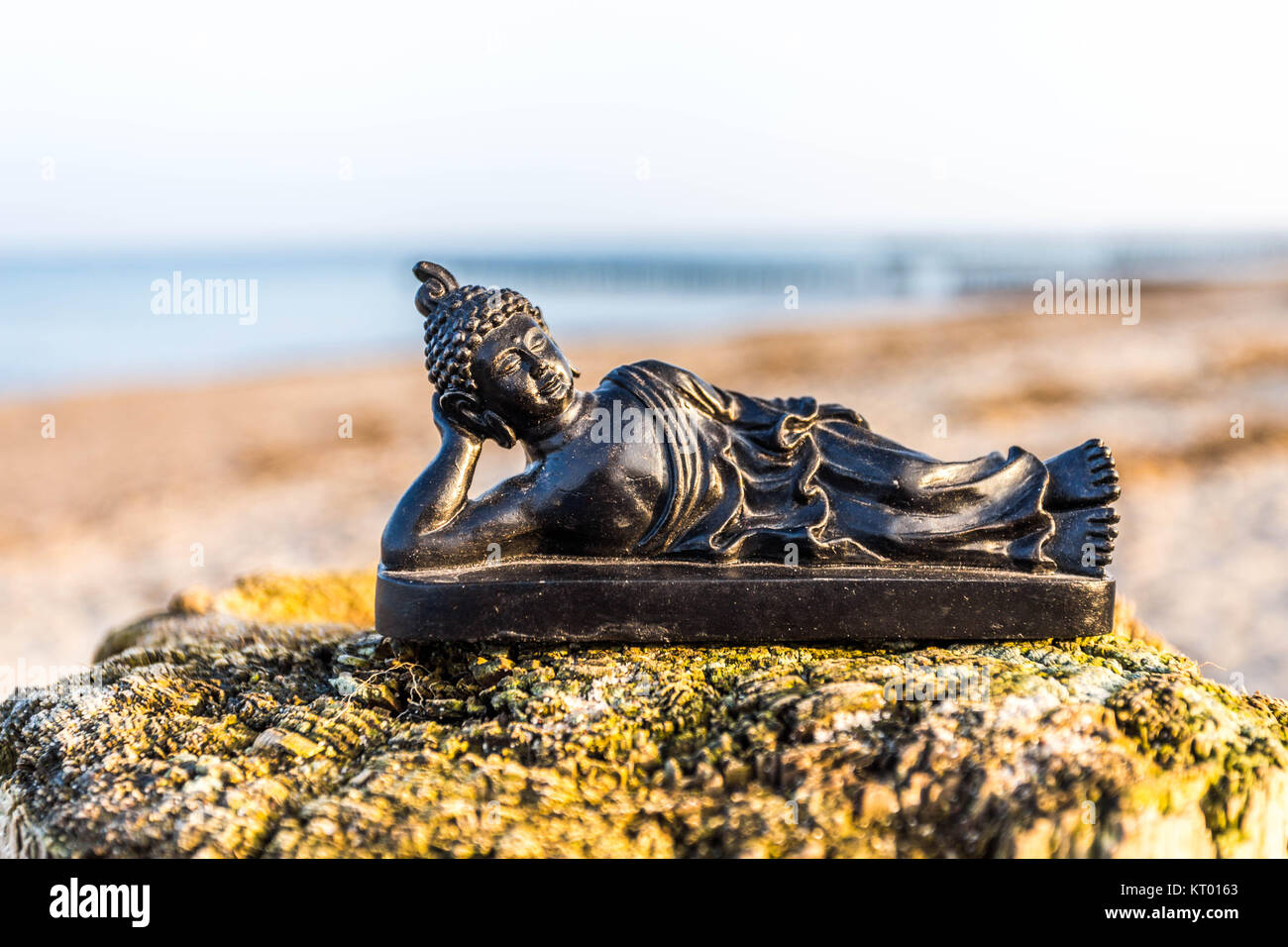 buddha on the beach Stock Photo - Alamy