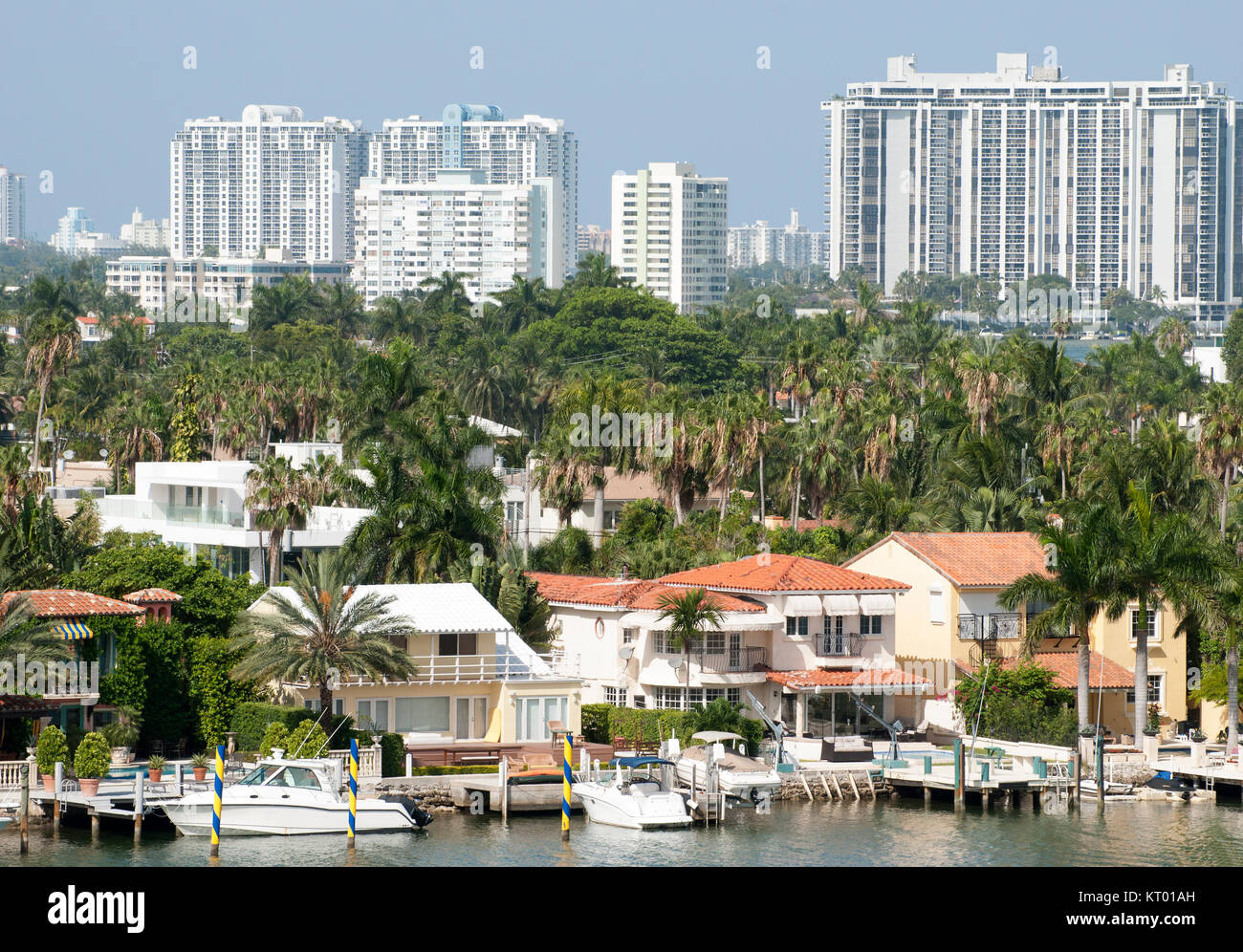 Miami Palm Island Stock Photo - Alamy