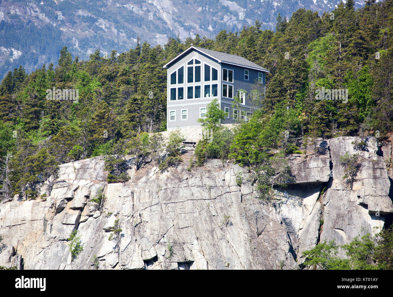 House In Alaska Stock Photo - Alamy