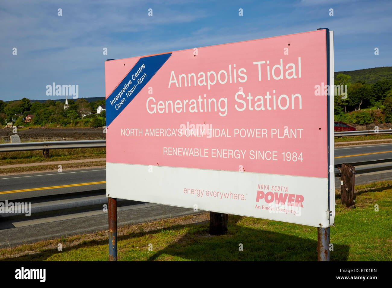 Tidal power station nova scotia hi-res stock photography and images - Alamy
