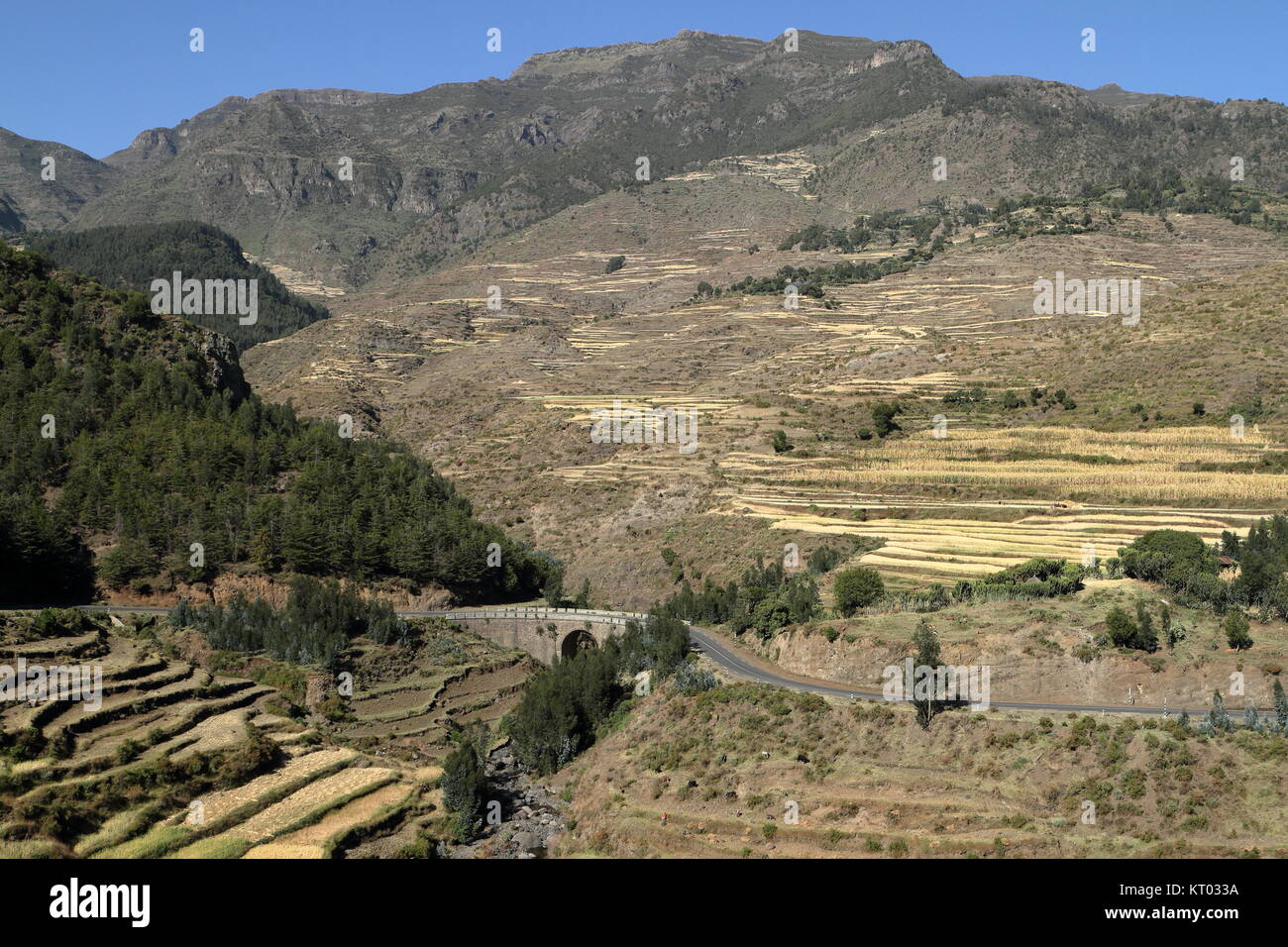 the landscape at mekele in ethiopia Stock Photo - Alamy
