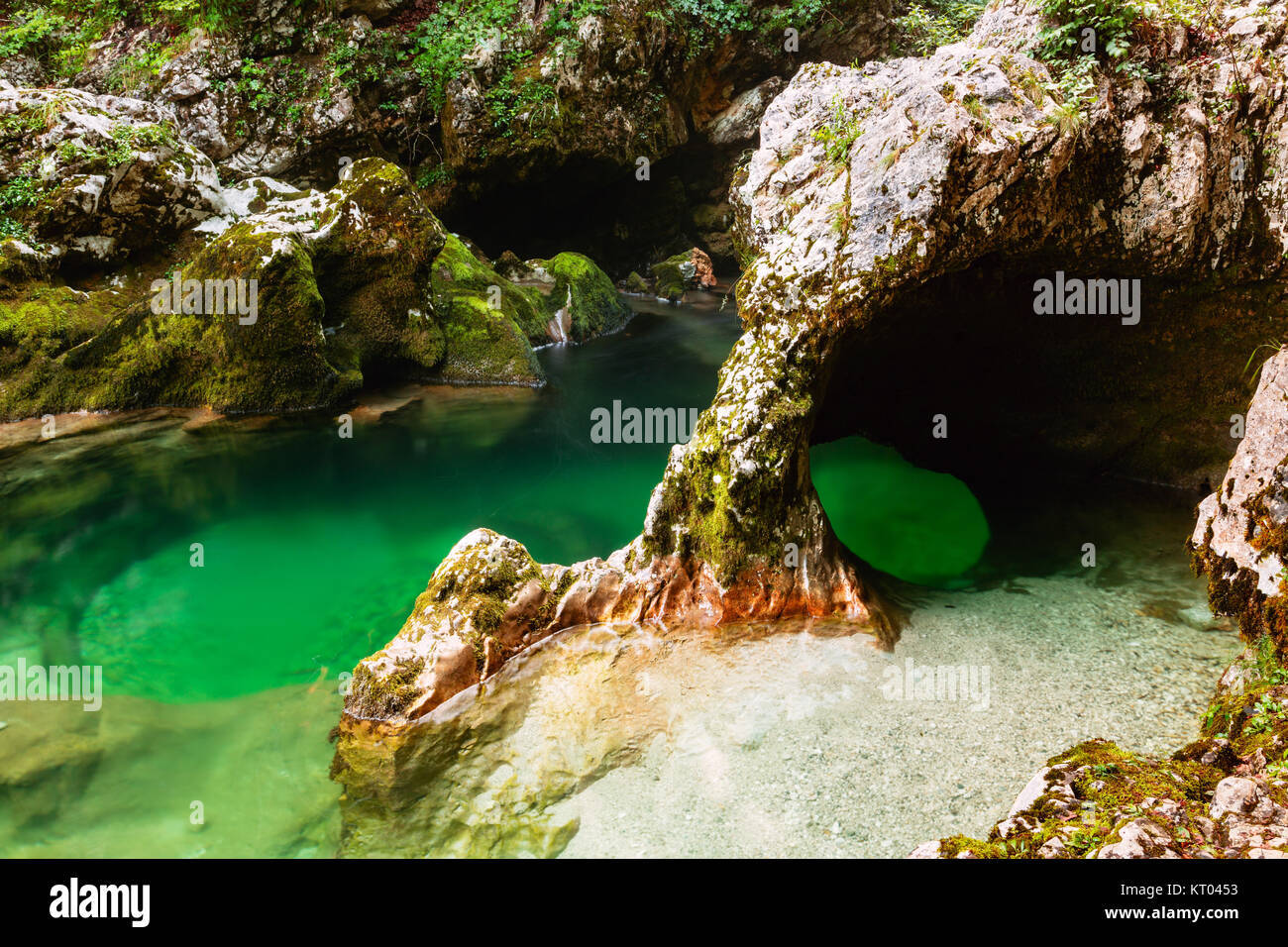 Mostnica gorge, Bohinj, Slovenia Stock Photo: 169648335 - Alamy