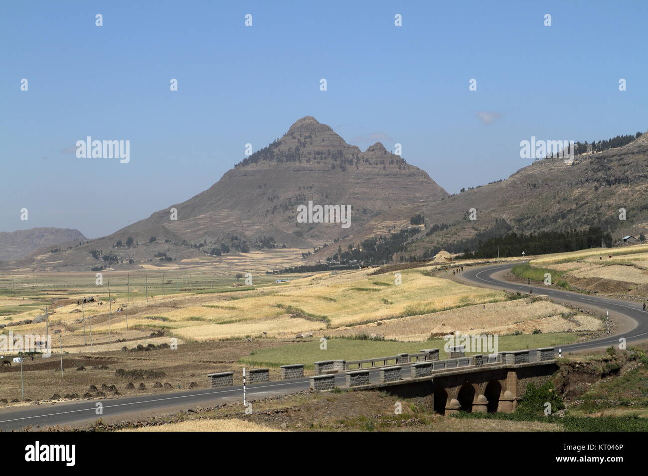 the landscape at mekele in ethiopia Stock Photo - Alamy