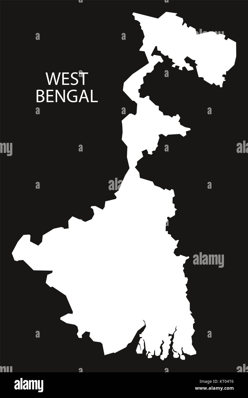 Map of india west bengal hi-res stock photography and images - Alamy