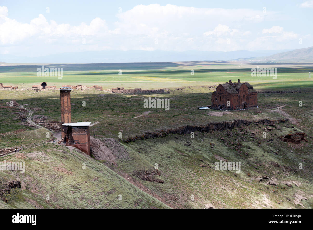The Ani ruins in Kars province of Turkey Stock Photo - Alamy