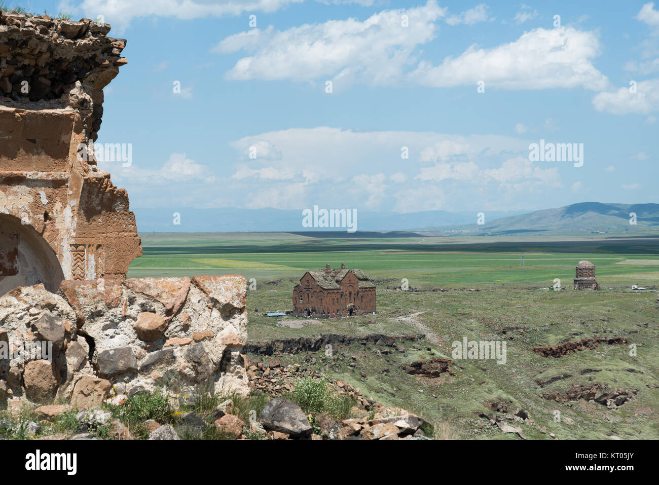 The Ani ruins in Kars province of Turkey Stock Photo - Alamy