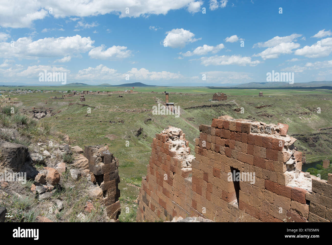 The Ani ruins in Kars province of Turkey Stock Photo - Alamy