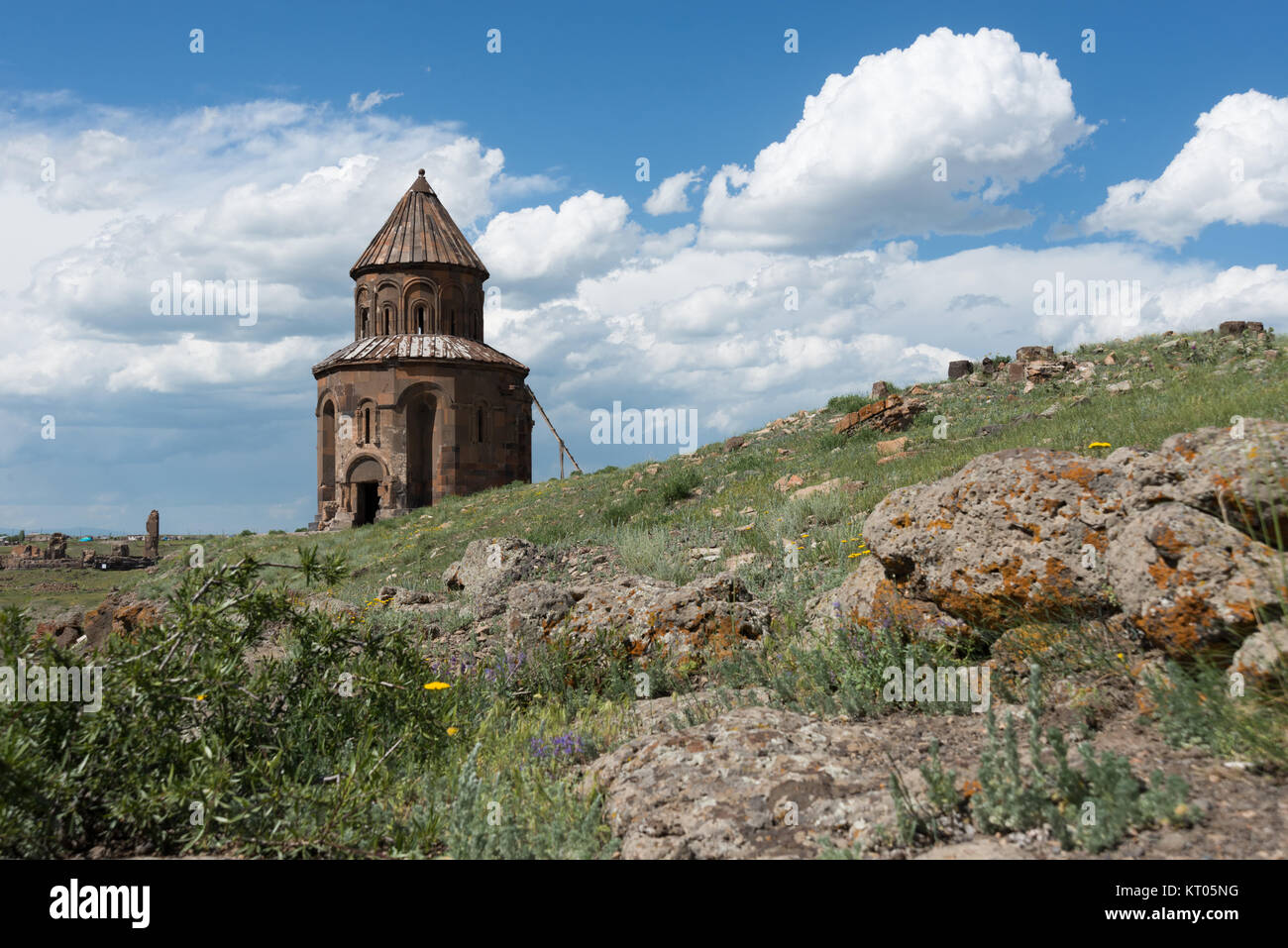 The Ani ruins in Kars province of Turkey Stock Photo - Alamy