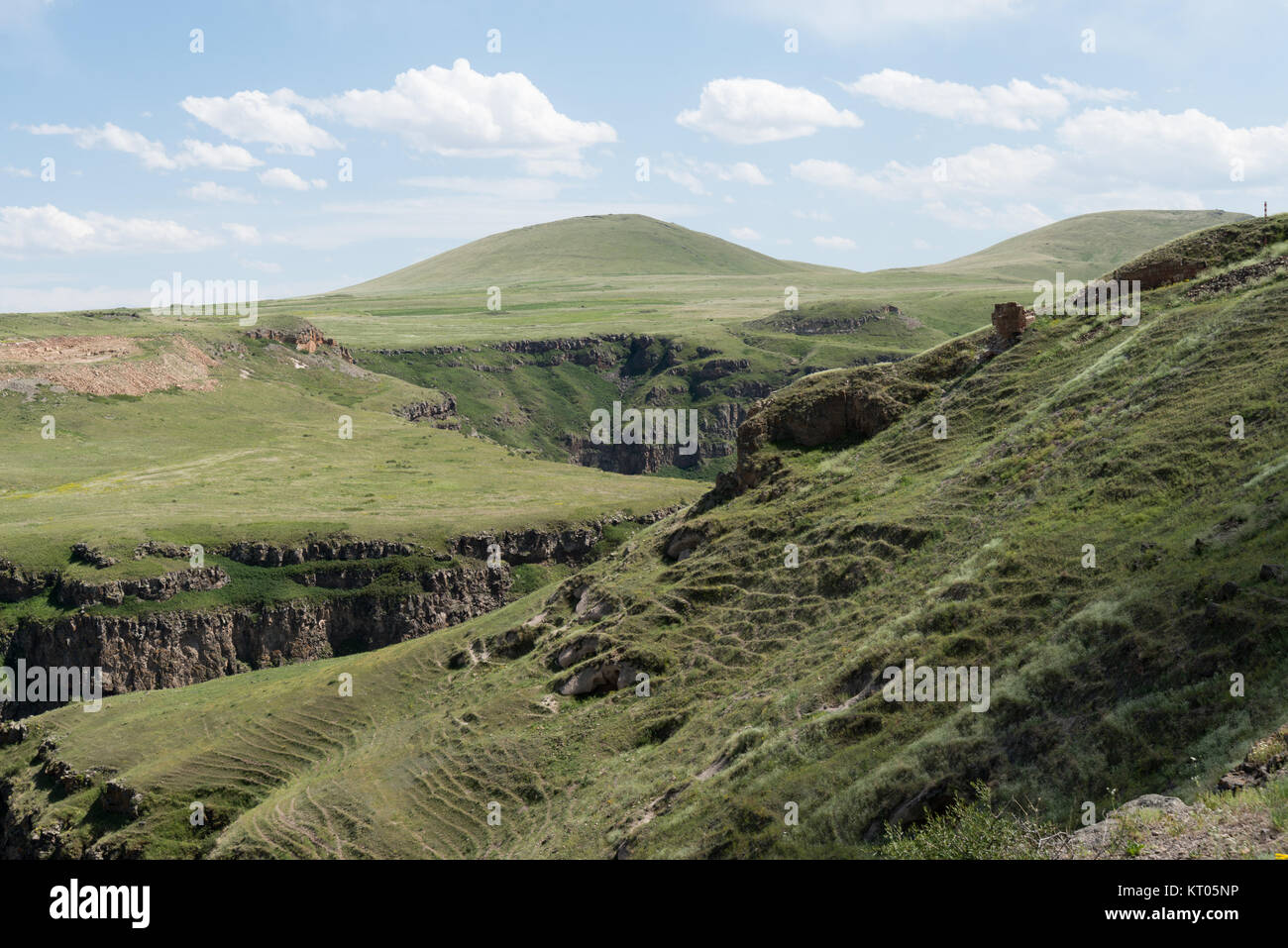 The Ani ruins in Kars province of Turkey Stock Photo - Alamy