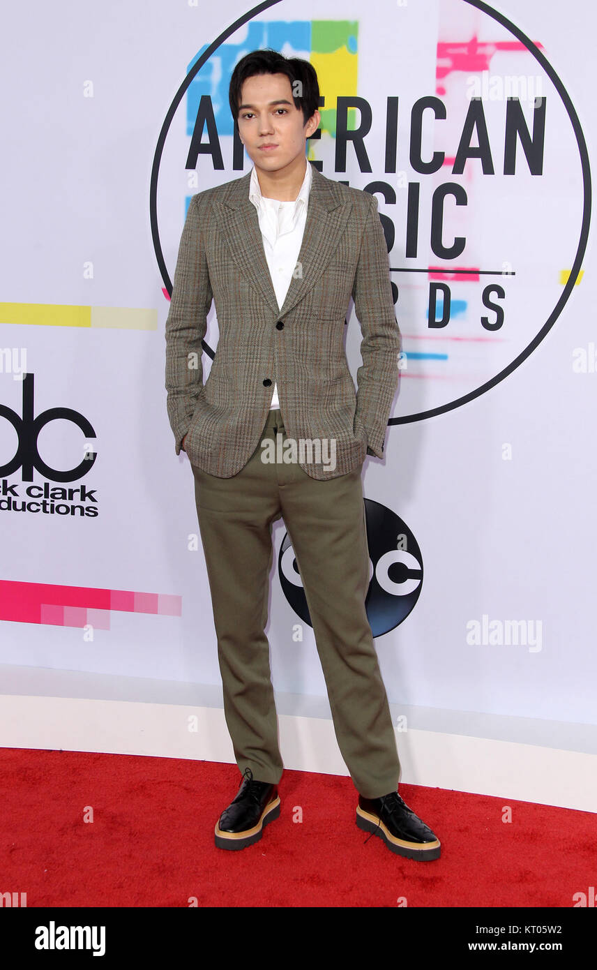 American Music Awards 2017 Arrivals held at the Microsoft Theater in ...