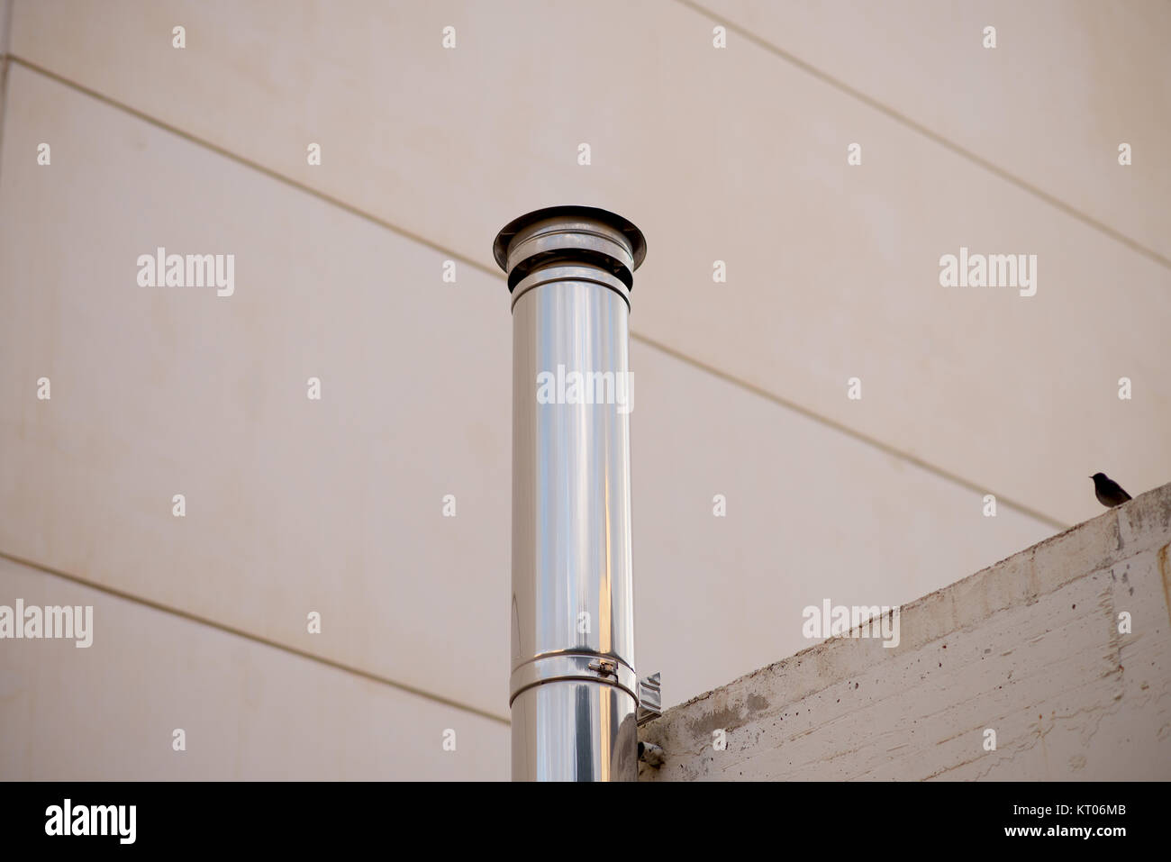 Detail of metalwork piping on a building Stock Photo - Alamy