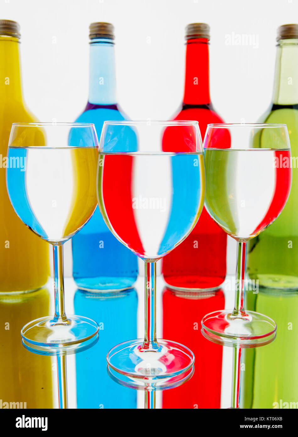 Glasses in Studio Stock Photo - Alamy