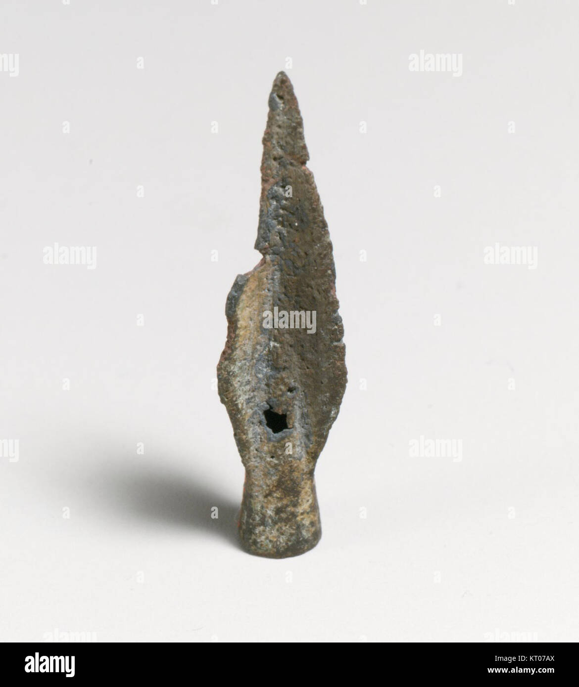 This arrowhead, part of the MET collection, represents prehistoric tool ...