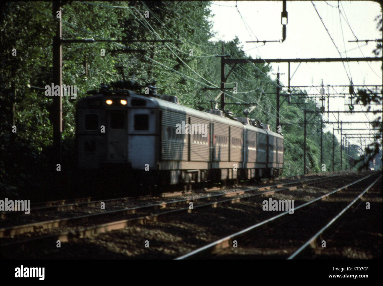 The Arrow III train, photographed in South Orange, New Jersey, is part ...