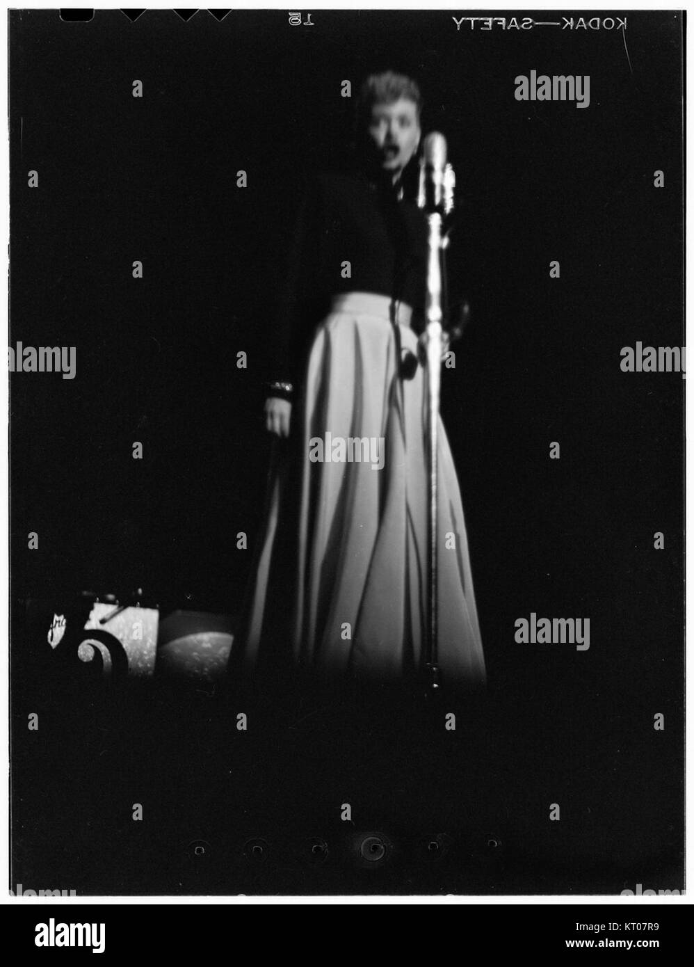 This portrait of June Christy, a popular American jazz singer from the ...