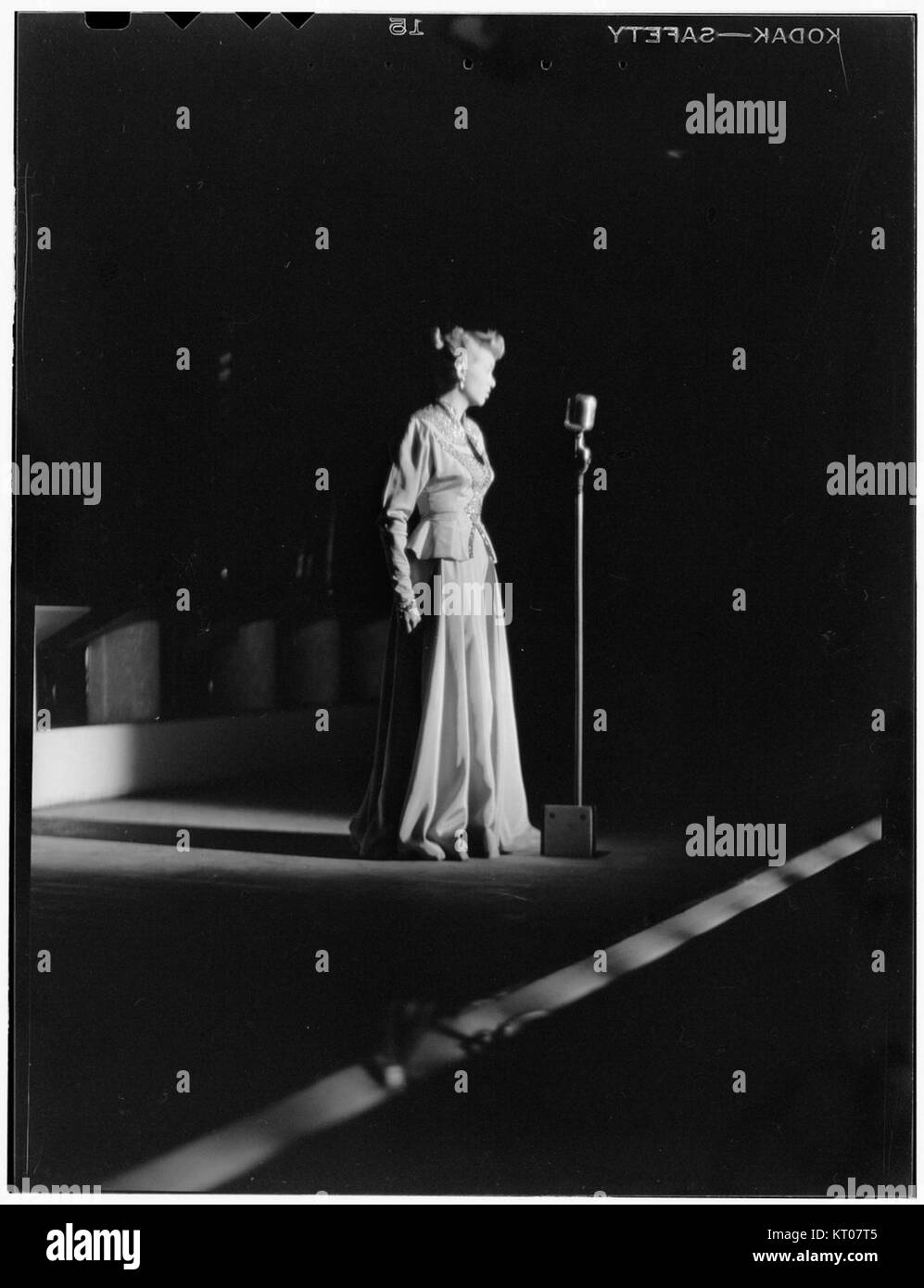 This portrait of June Christy, an American jazz singer, was captured in ...