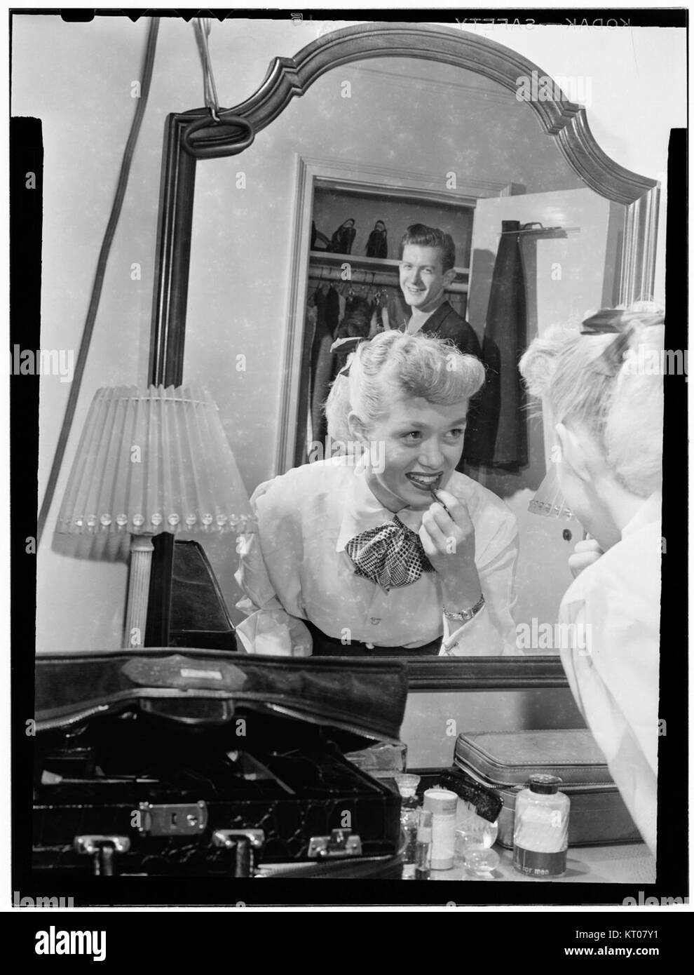 A portrait of June Christy and Bob Cooper, two influential jazz ...