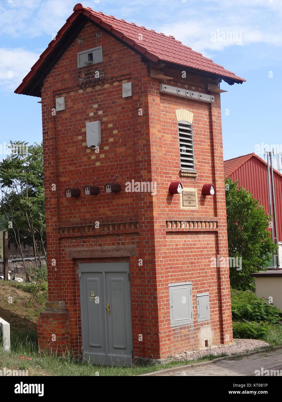 This image depicts the Artenschutzturm (Species Protection Tower) in ...