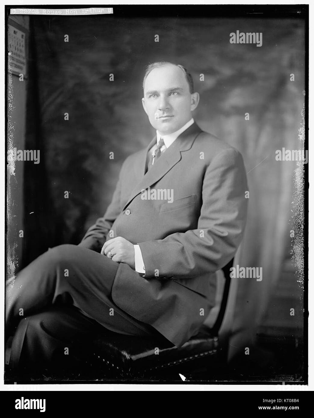 Arthur Rouse, photographed by Harris Ewing, is an iconic image from ...