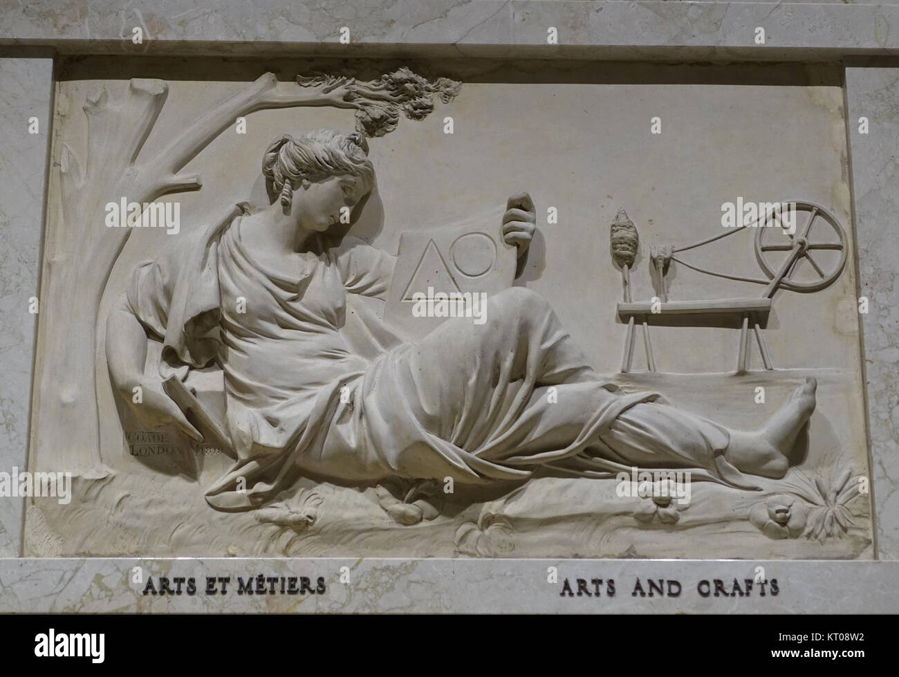 This artwork, crafted by Joseph Panzetta and Thomas Dubbin in 1819, was ...