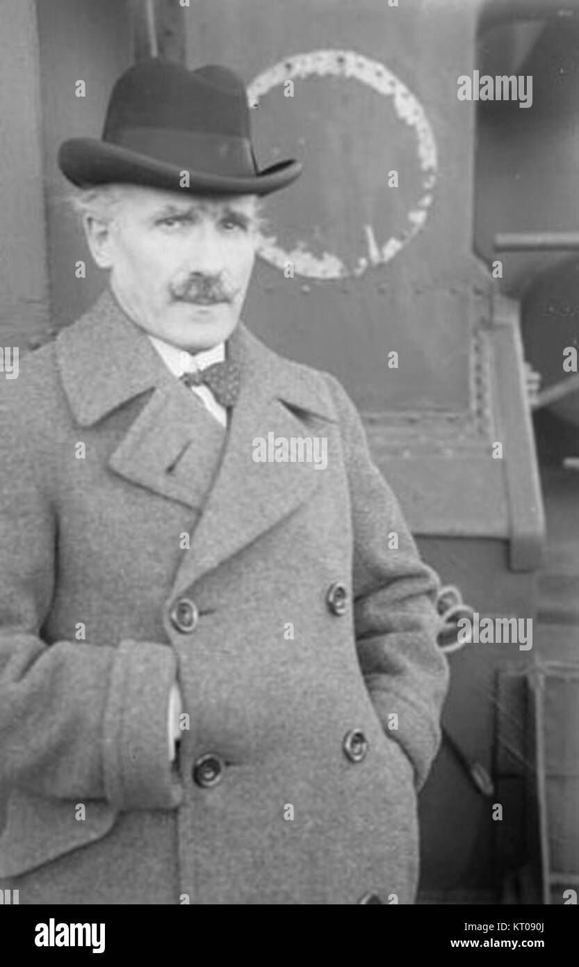Arturo Toscanini, an Italian conductor, renowned for his leadership of ...