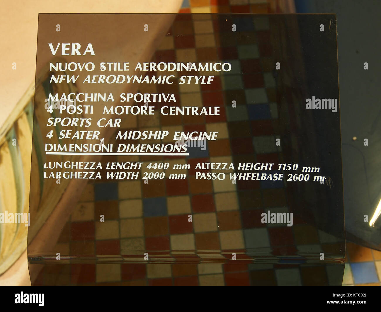 This image features the VERA concept car, displayed at the MusÃ©e ...