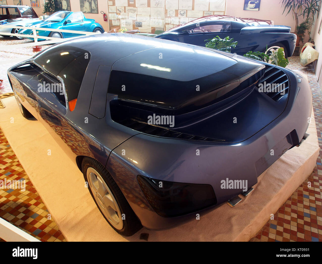 The VERA concept car is showcased at the MusÃ©e Automobile de VendÃ©e ...