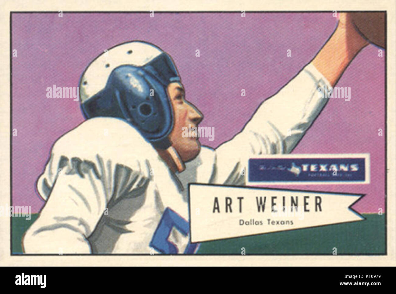 A 1952 painting by Art Weiner, part of the Bowman Large series. The ...
