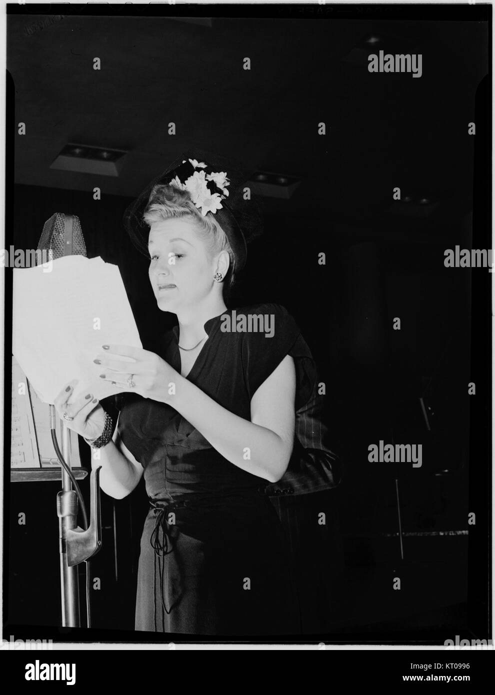 This portrait of Margaret Whiting, taken in New York City between 1946 ...