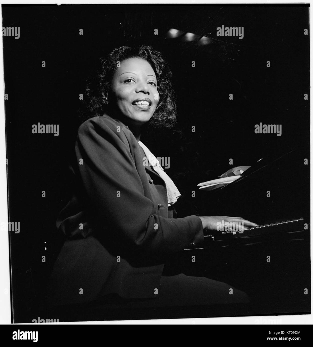 This portrait of Mary Lou Williams, a renowned jazz pianist and ...