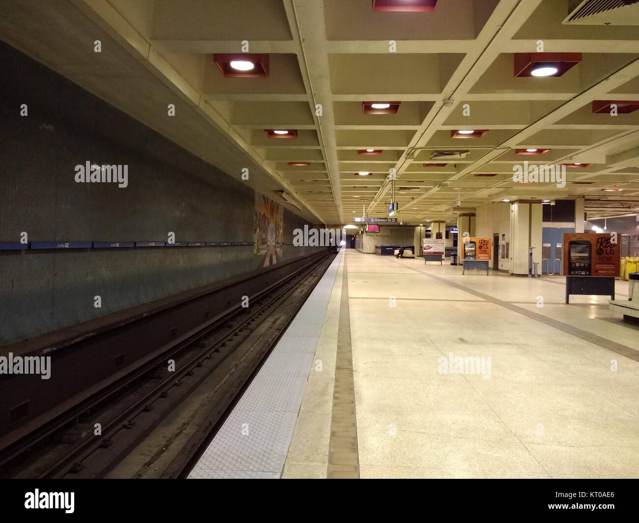 Ashby MARTA station, located in Atlanta, Georgia, is part of the MARTA ...