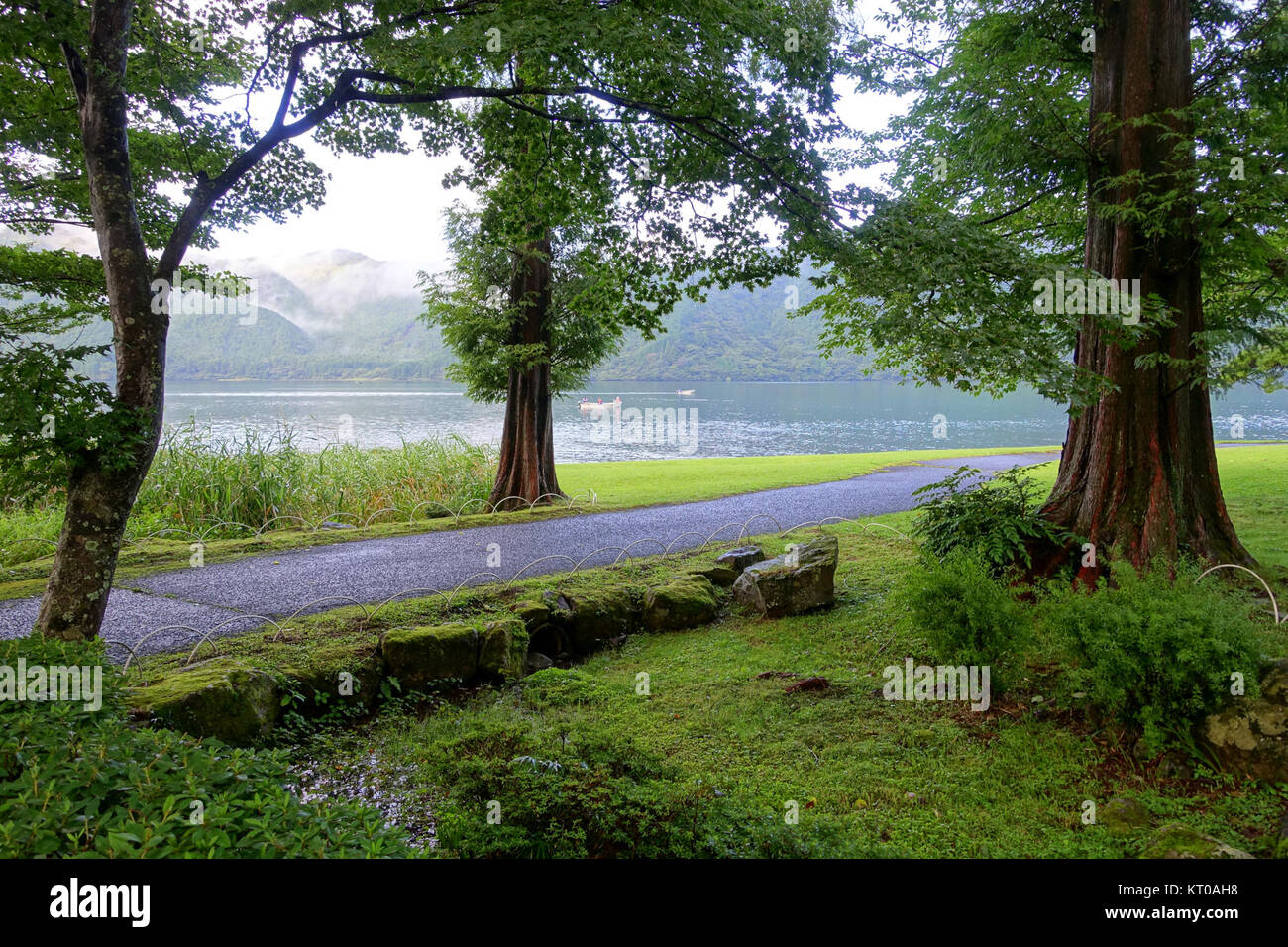 Ashinoko Lake - Hakone, Japan - DSC05610 Stock Photo - Alamy