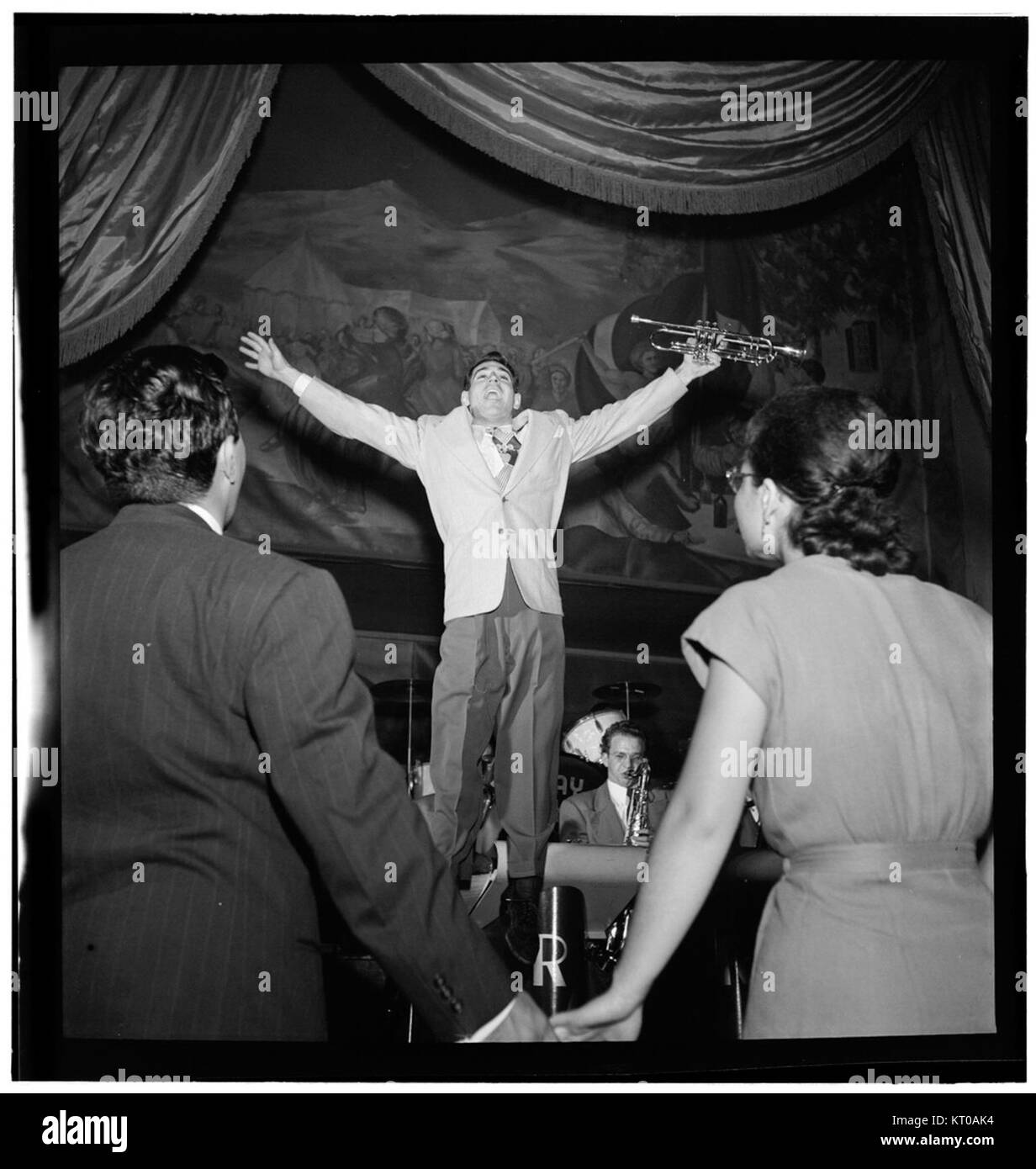 A portrait of Ray Anthony, an American musician, taken in New York ...