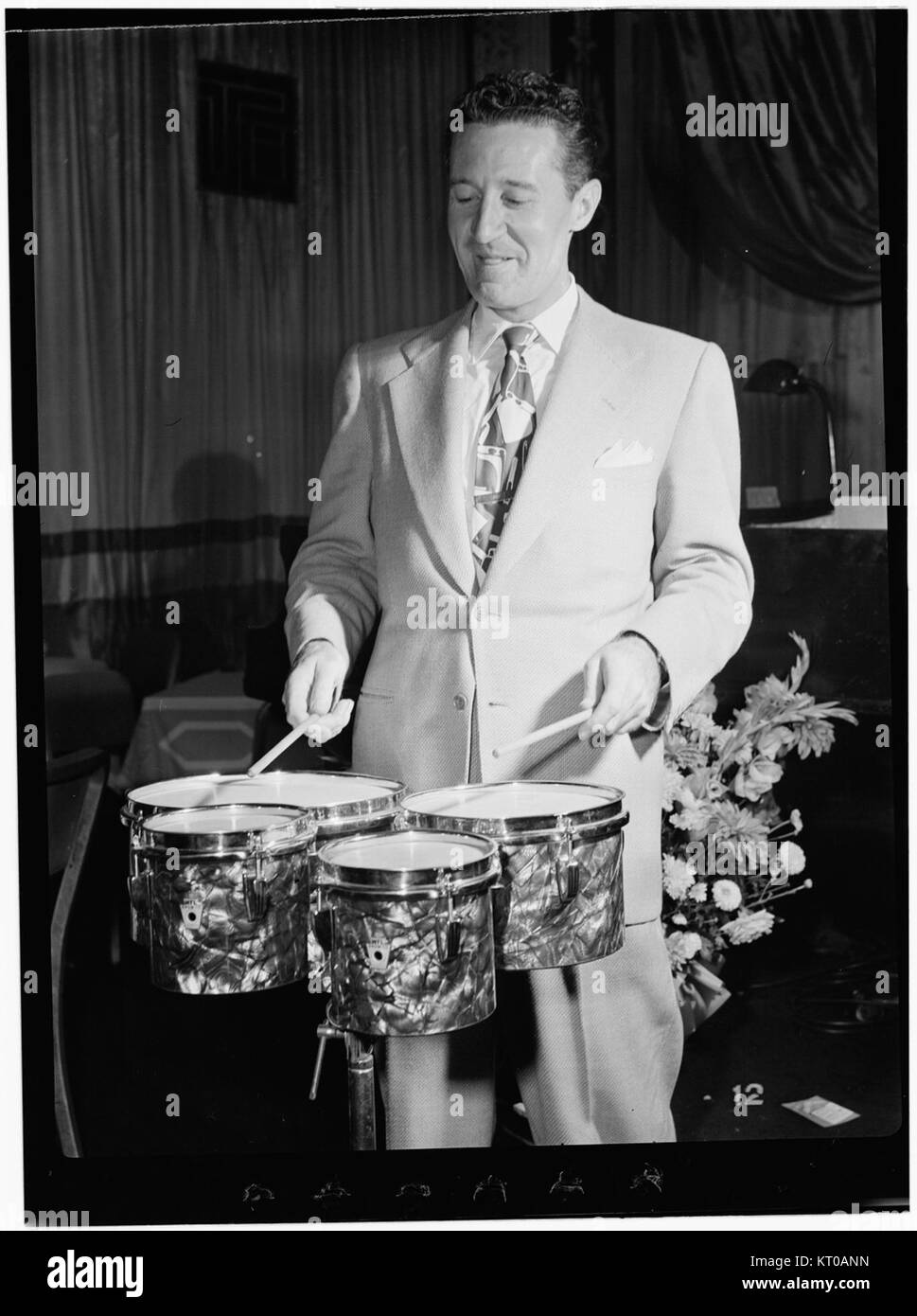 This portrait of Ray McKinley, taken in New York between 1946 and 1948 ...