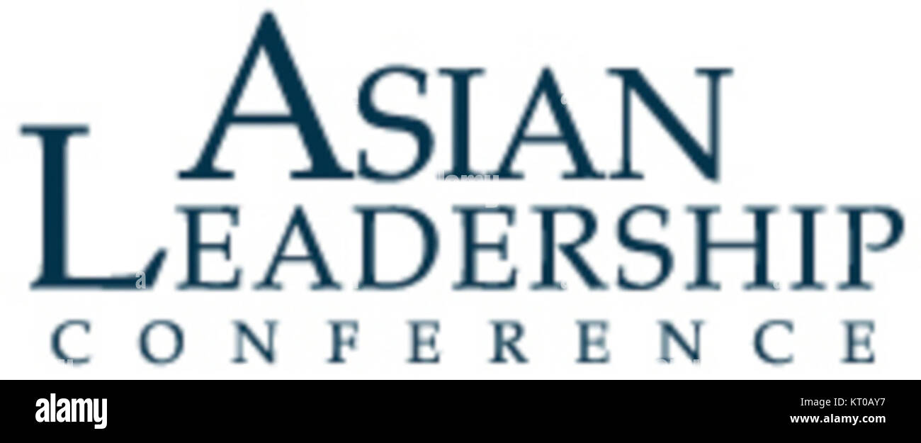 The Asian Leadership Conference logo symbolizes the event's focus on ...