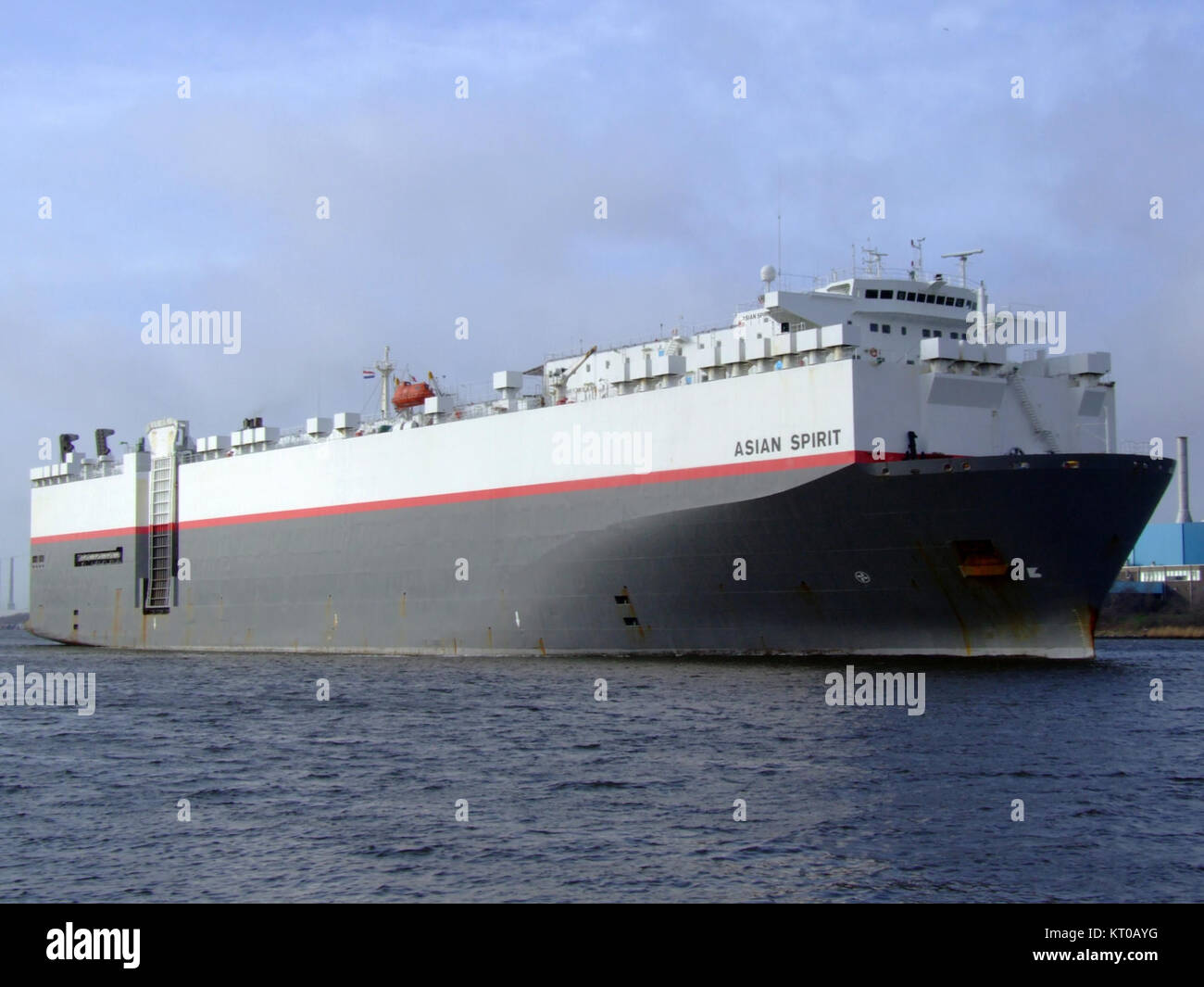 Asian Spirit p2 Port of Amsterdam 10-Mar-2007 Stock Photo - Alamy